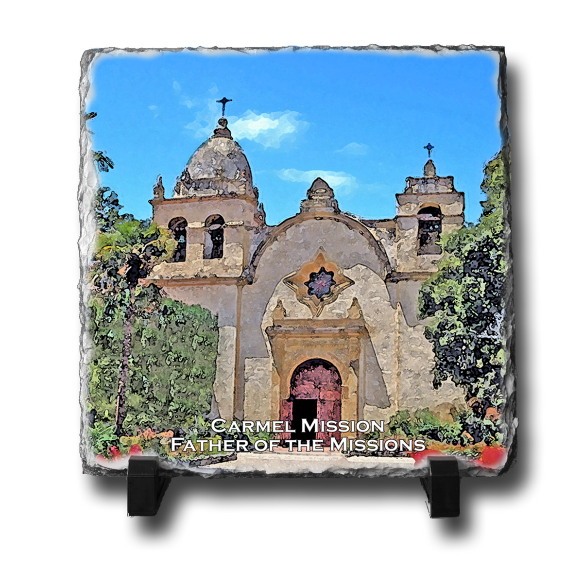 California Missions - Slate Trivets & Original Art on Slate – Mission ...