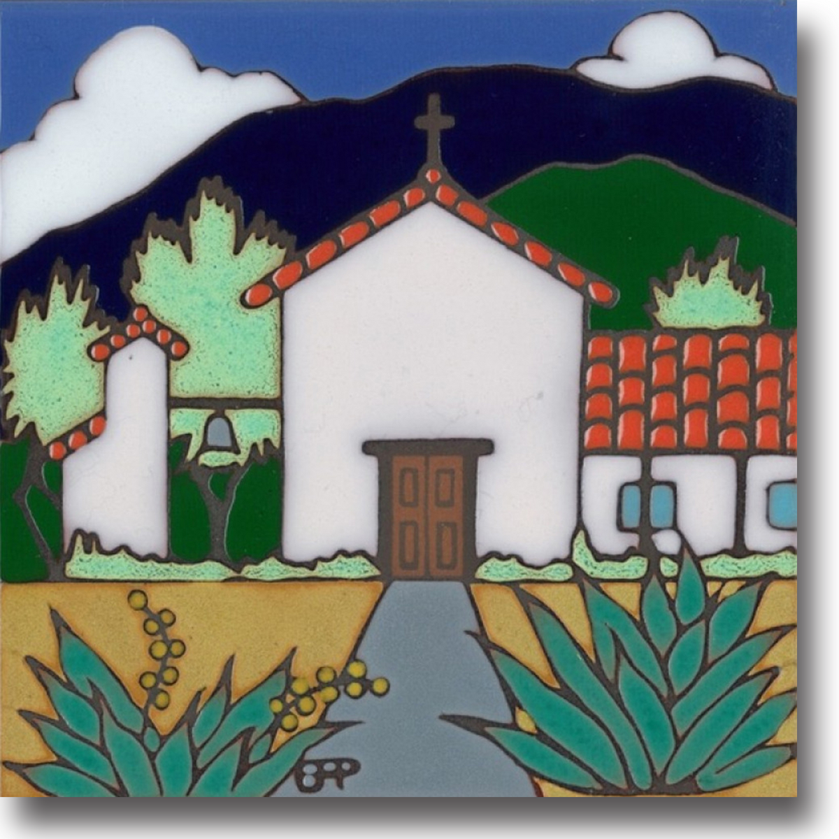 California Mission Tile - Mission Soledad – Mission Gift Shop